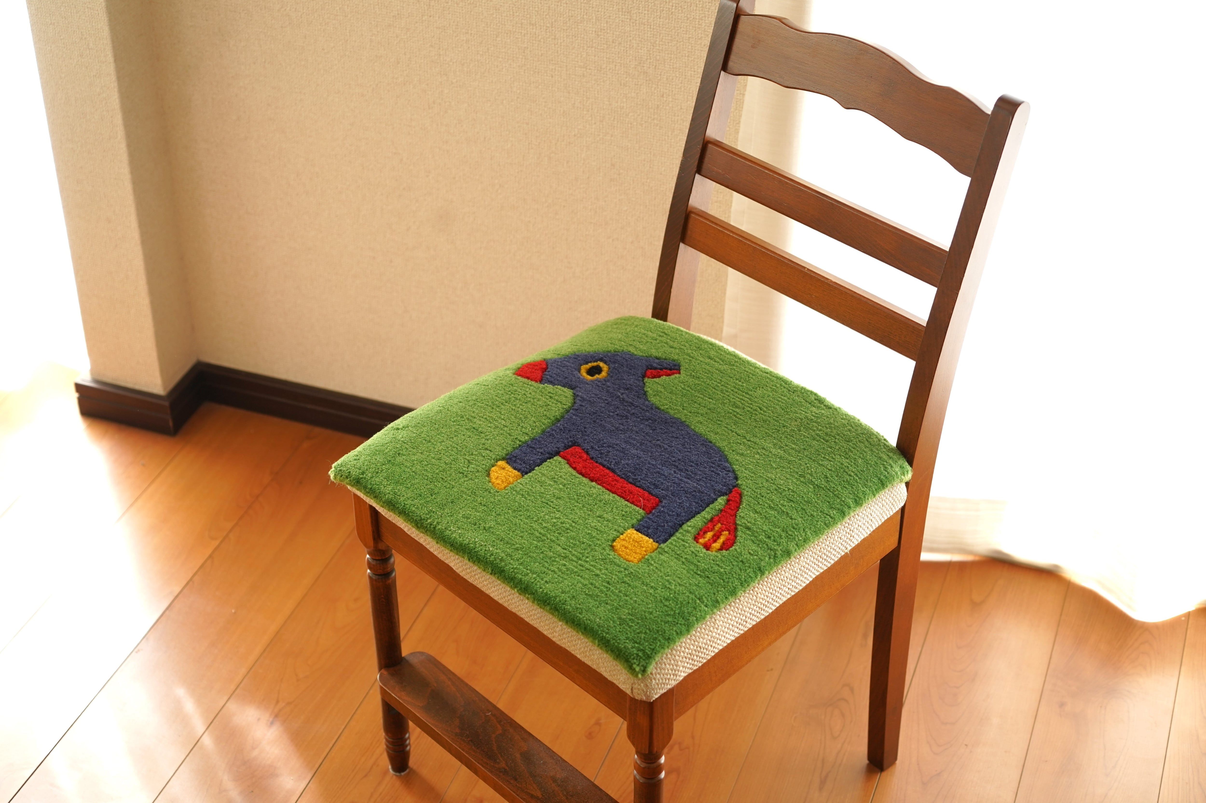 DONKEY_CHAIR PAD_01_チェアパッド_ウールラグ_手織りを仕入れる | ECモールに無い商品の仕入れならorosy（オロシー）